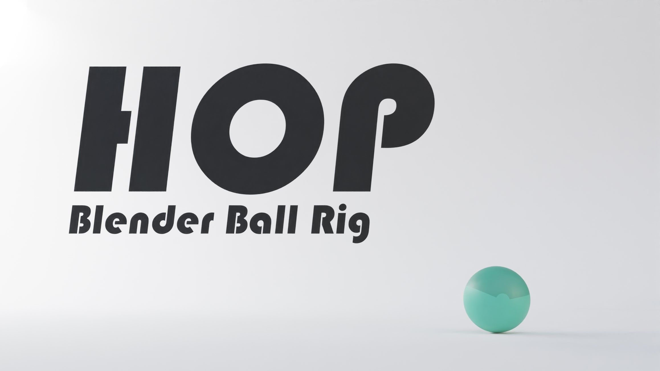 Blender Ball Rig free 3D model rigged | CGTrader
