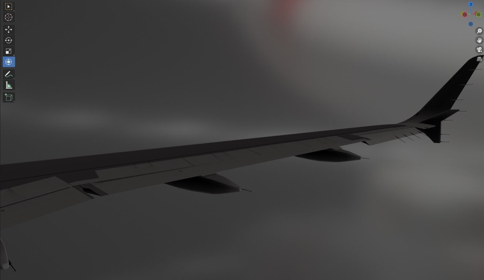 Airbus a320 cabin and cockpit 3D model animated | CGTrader