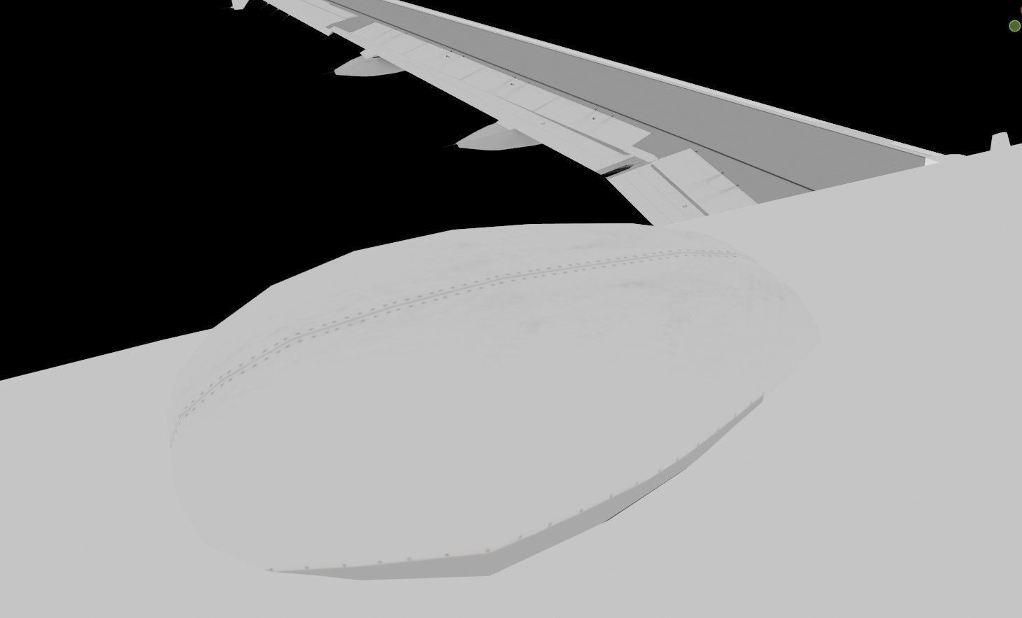 Airbus a320 cabin and cockpit 3D model animated | CGTrader