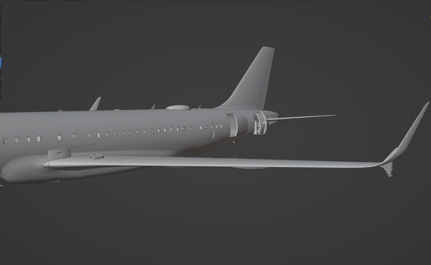 Airbus a320 cabin and cockpit 3D model animated | CGTrader