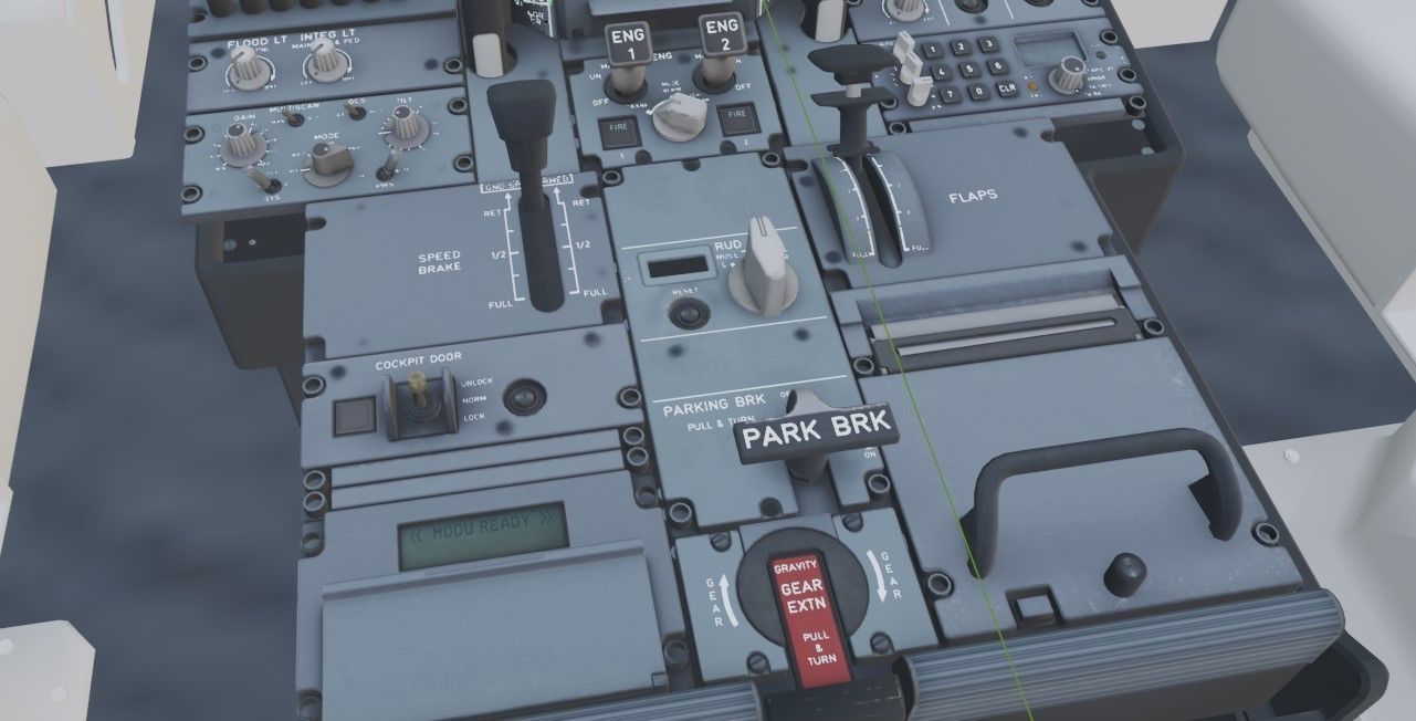 Airbus a320 cabin and cockpit 3D model animated | CGTrader
