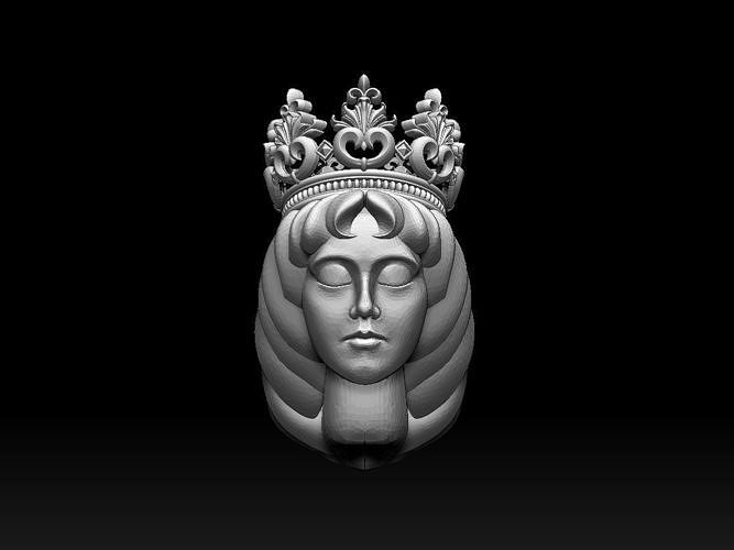 QUEEN 3D model 3D printable | CGTrader