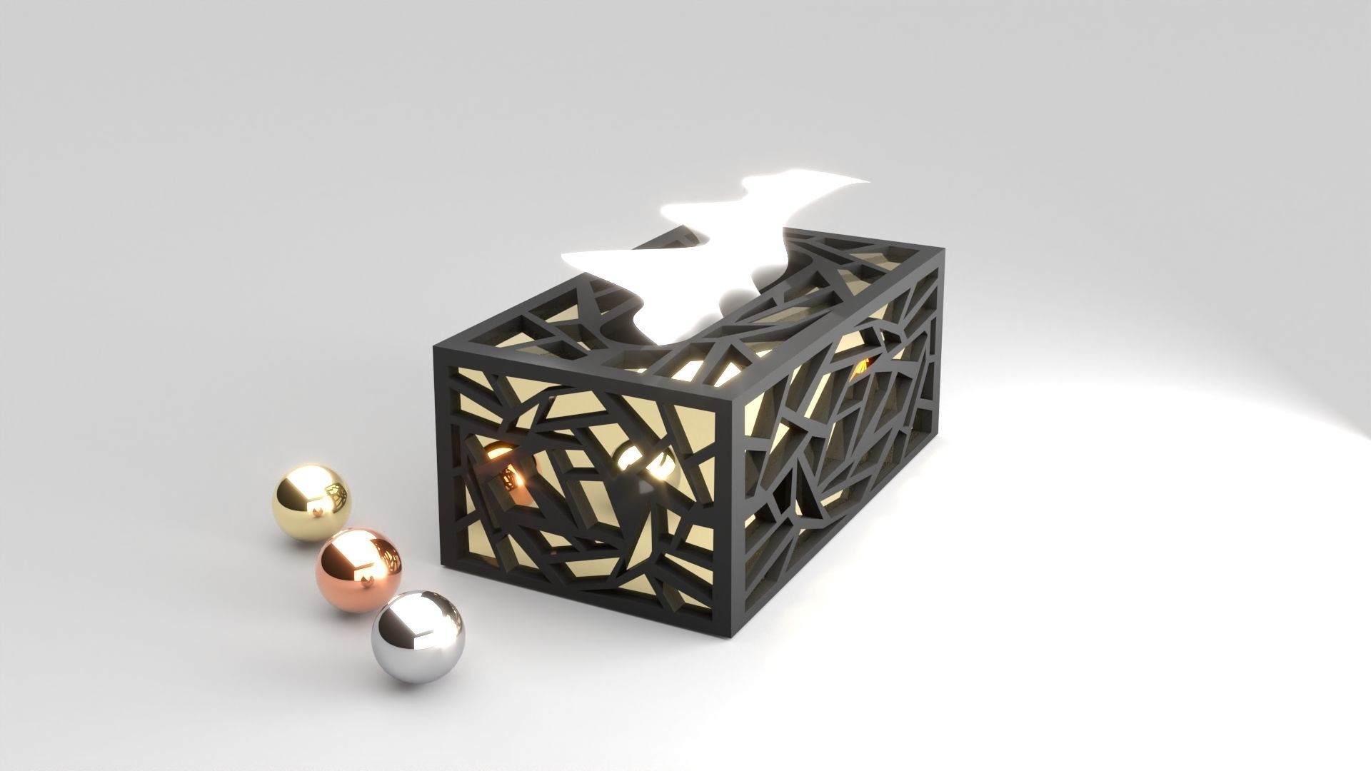 tissue box Model 1 3D model | CGTrader