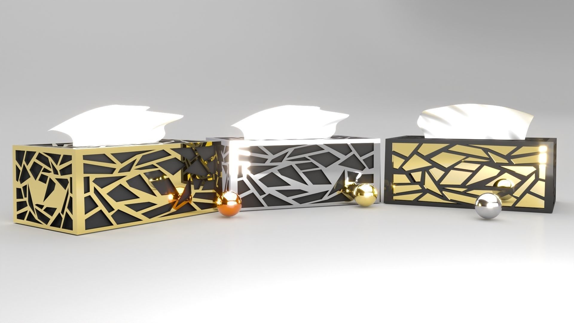 tissue box Model 1 3D model | CGTrader