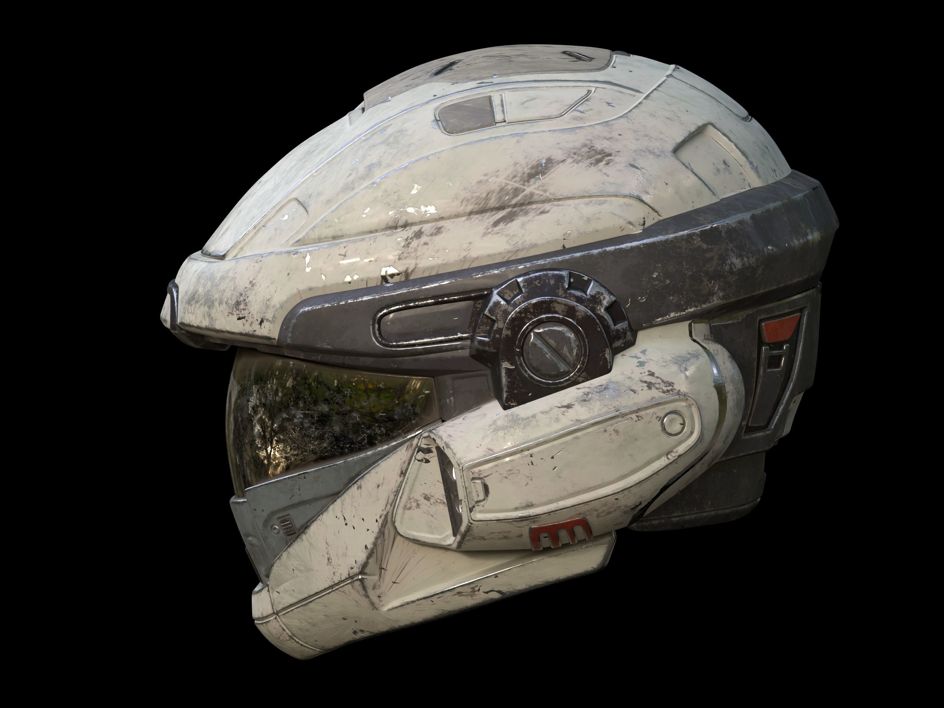 Pro Series Marine MP helmet 3d print file 3D model 3D printable | CGTrader