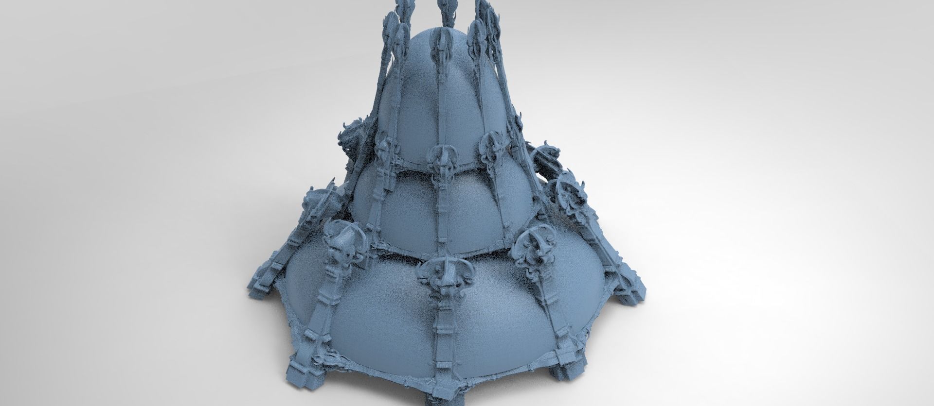 Ancient Crete Ocean Dome arena 3D model | CGTrader