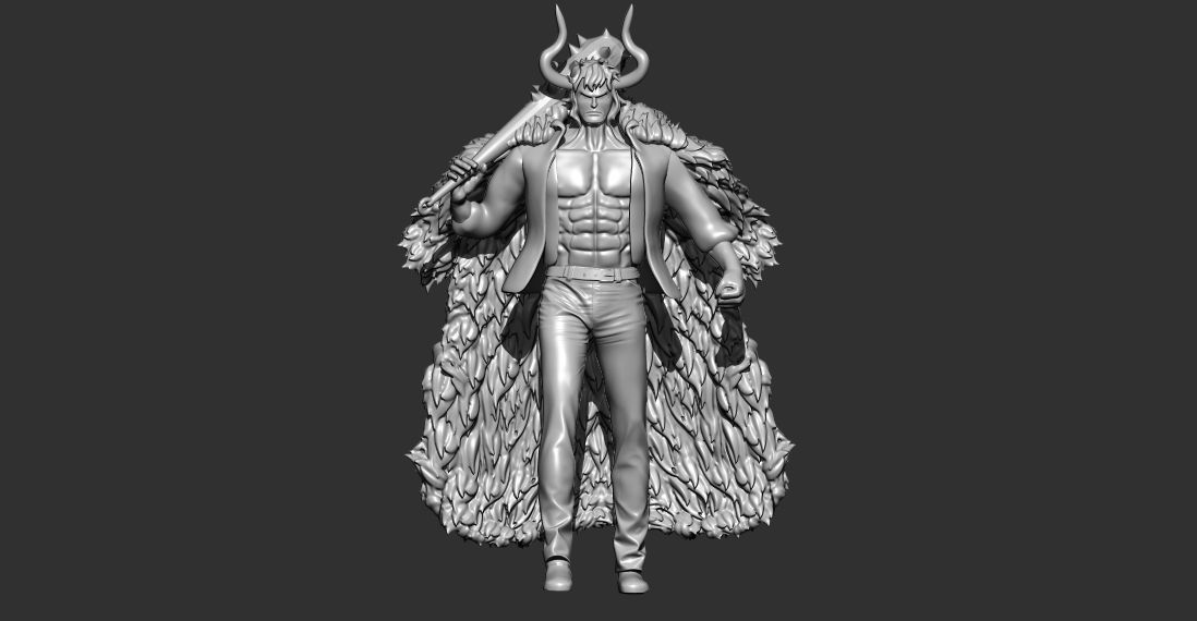 KAIDO YOUNG - ONE PIECE - 3D PRINT 3D model 3D printable | CGTrader