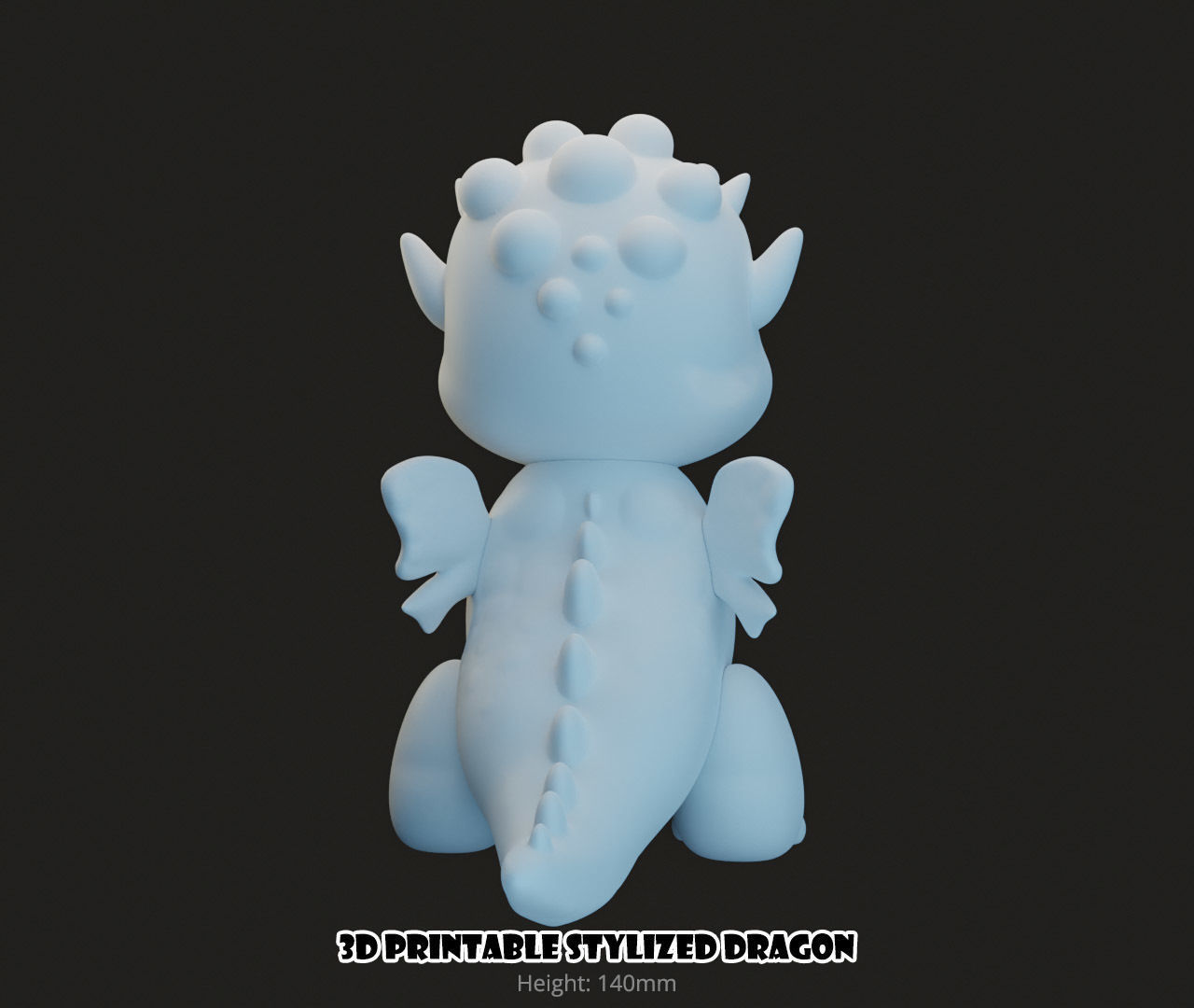 3D Printable Stylized Dragon free 3D model 3D printable | CGTrader
