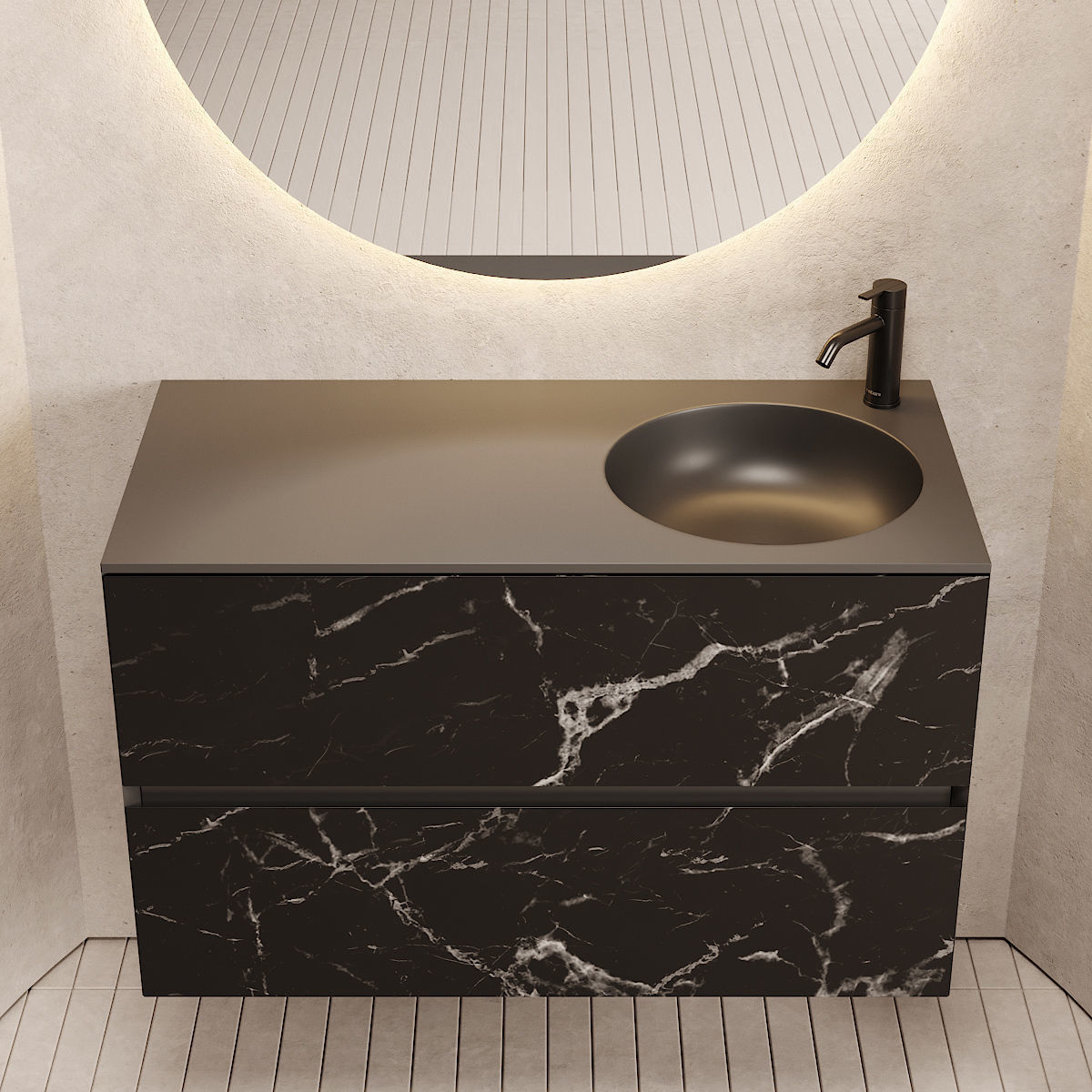 Inbani Strato Vanity Unit Set 8 3D model | CGTrader