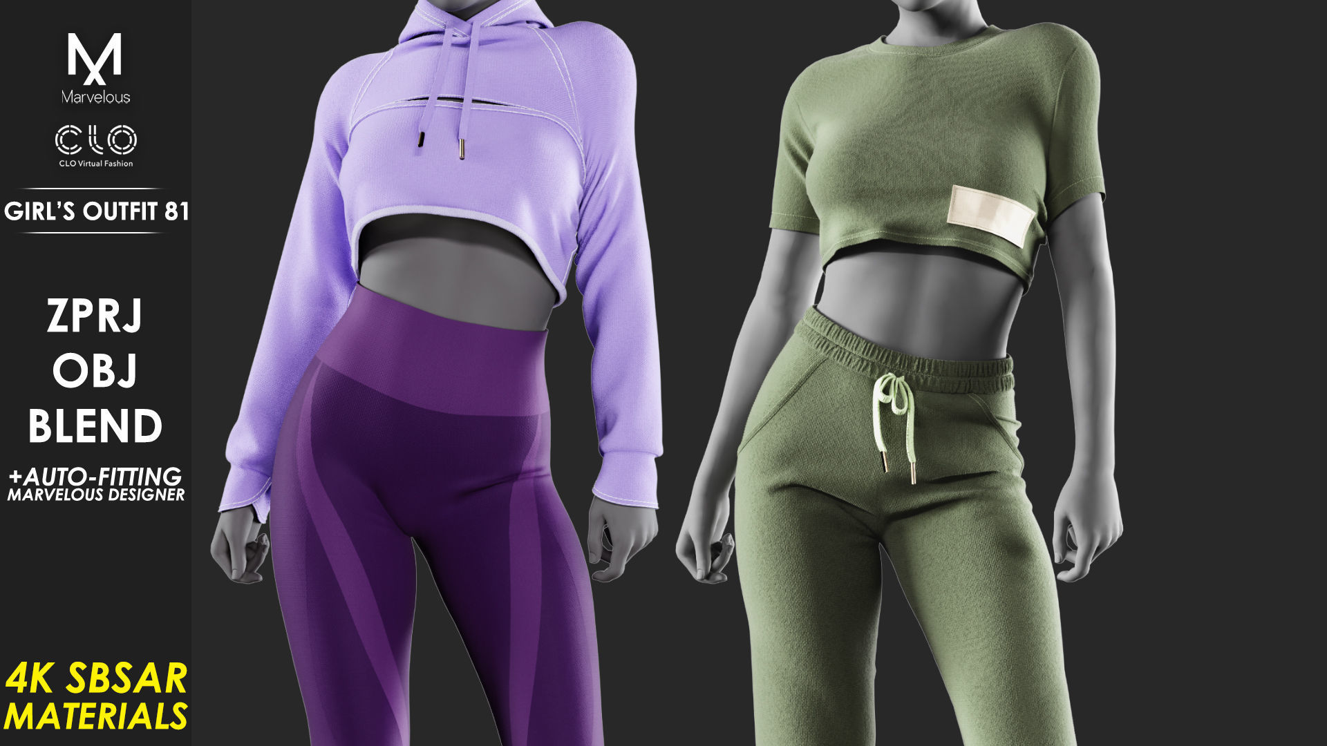 Outfit 81 - Marvelous Designer 3D model | CGTrader