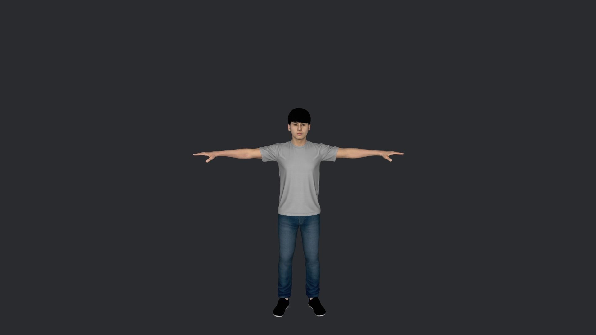 Ivan Cornejo Hyper Realistic Full Body Rigged Character 3D model rigged ...