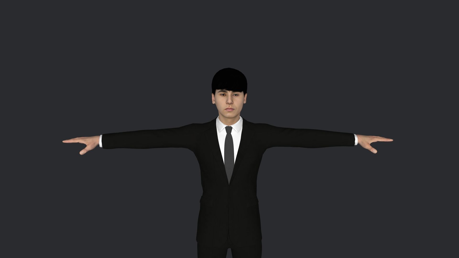 Ivan Cornejo Hyper Realistic Full Body Rigged Character 3D model rigged ...