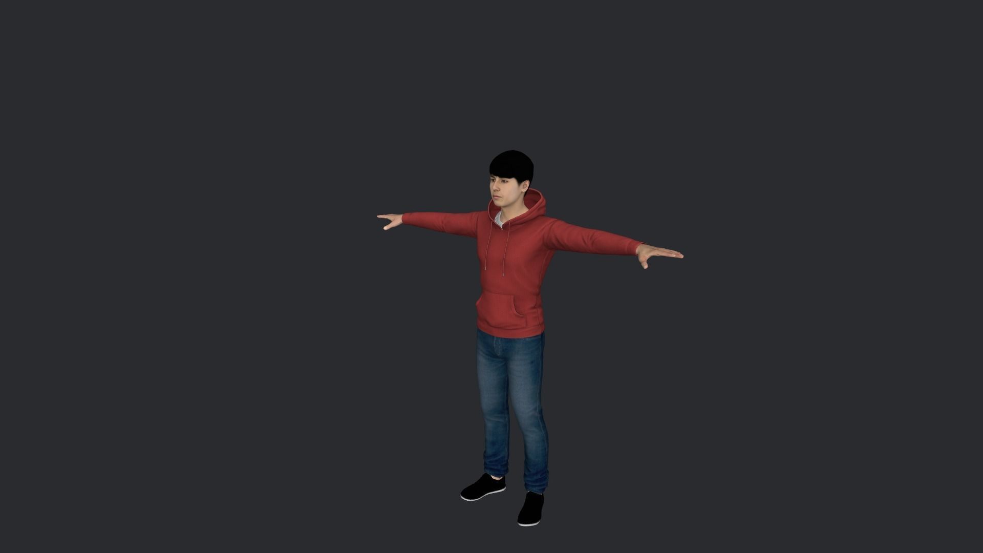 Ivan Cornejo Hyper Realistic Full Body Rigged Character 3D model rigged ...