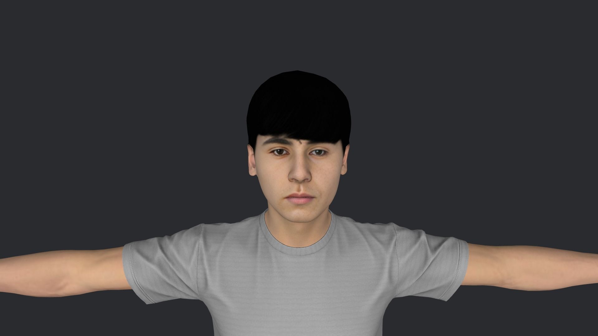 Ivan Cornejo Hyper Realistic Full Body Rigged Character 3D model rigged ...