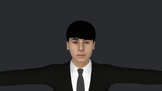 Ivan Cornejo Hyper Realistic Full Body Rigged Character 3D model rigged ...