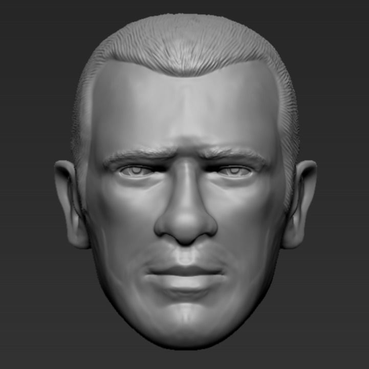 NIKO BELLIC 3D HEAD MARVEL LEGENDS 3D model 3D printable | CGTrader