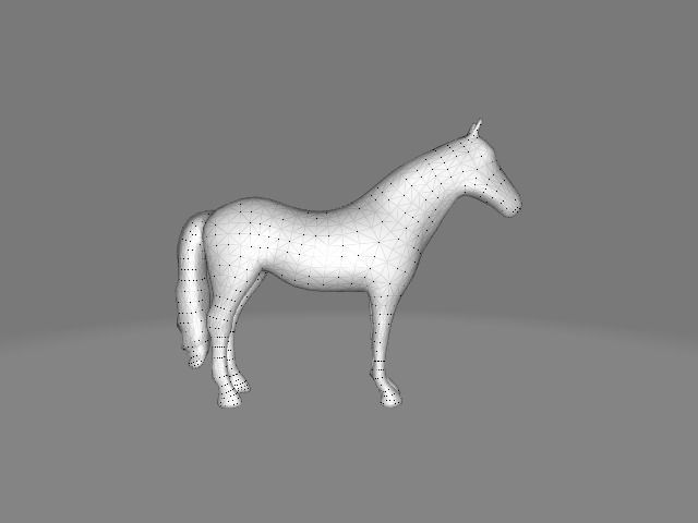 3D model Horse Realistic Low-Poly 3D Model VR / AR / low-poly | CGTrader