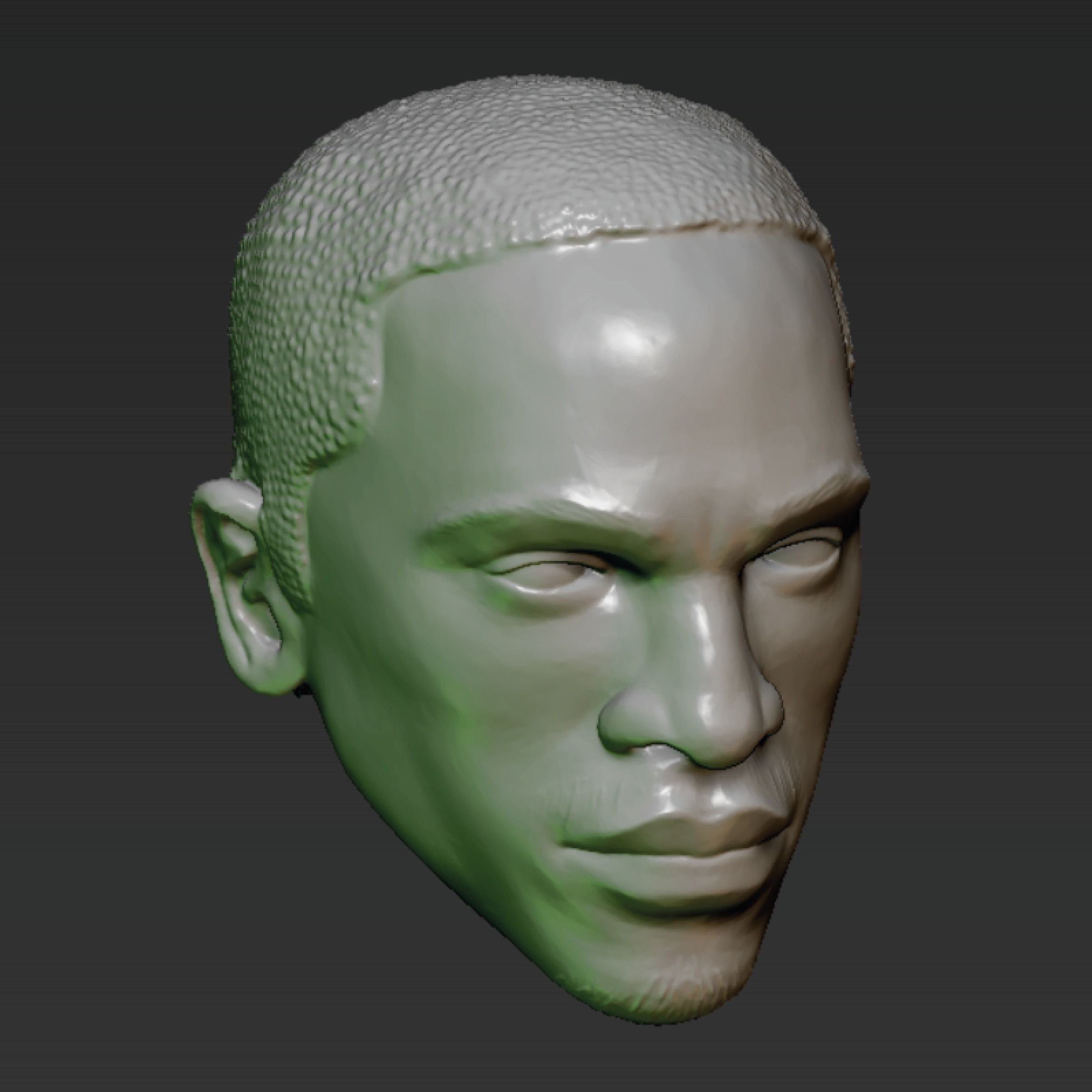 CARL JOHNSON 3D HEAD MARVEL LEGENDS AND MCFARLANE TOYS 3D model 3D ...