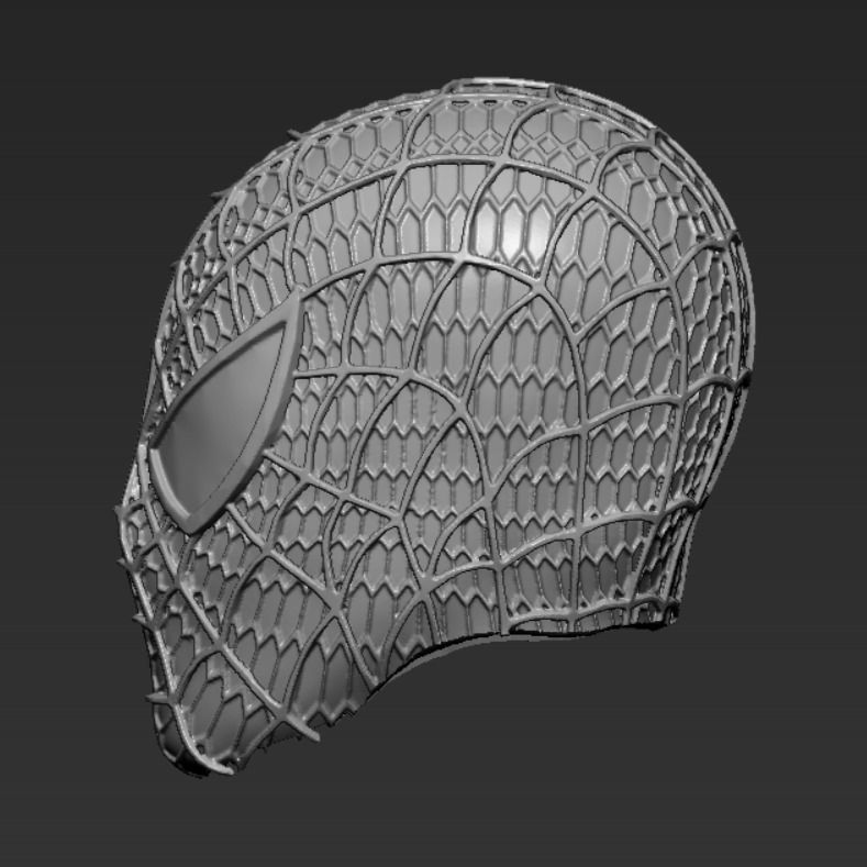 SPIDERMAN SAM RAIMI MASK 3D HEAD MARVEL LEGENDS 3D model 3D printable ...