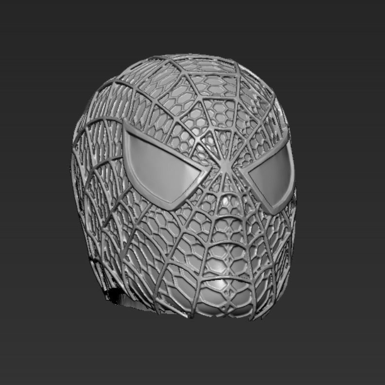 SPIDERMAN SAM RAIMI MASK 3D HEAD MARVEL LEGENDS 3D model 3D printable ...