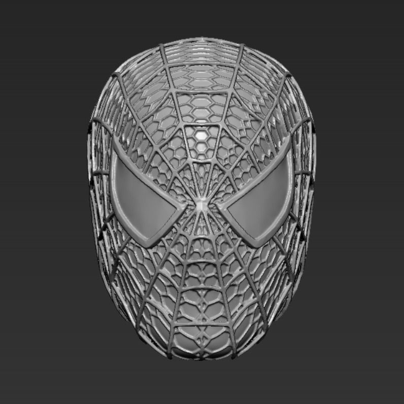 SPIDERMAN SAM RAIMI MASK 3D HEAD MARVEL LEGENDS 3D model 3D printable ...