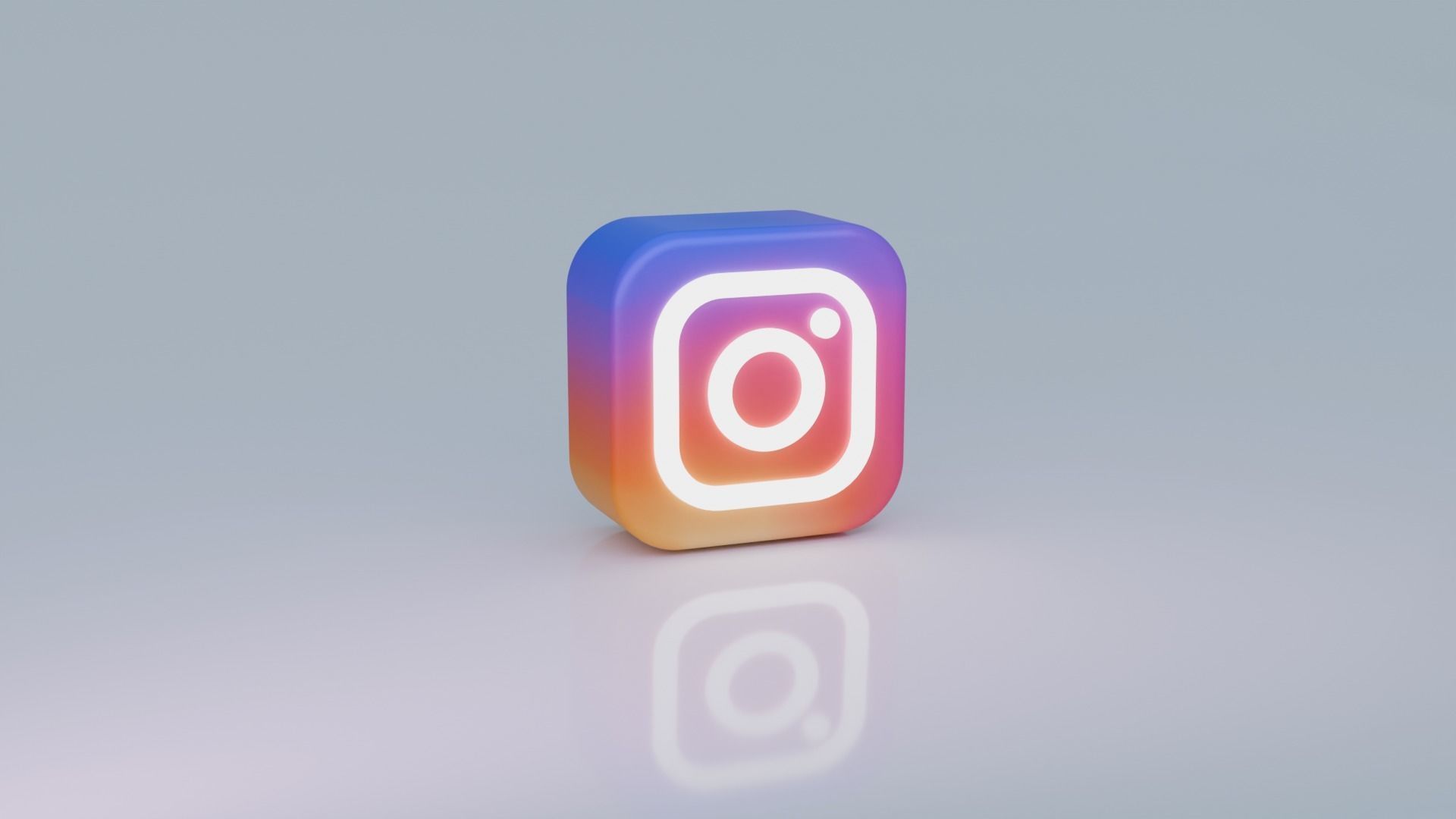 Instagram 3d free 3D model | CGTrader