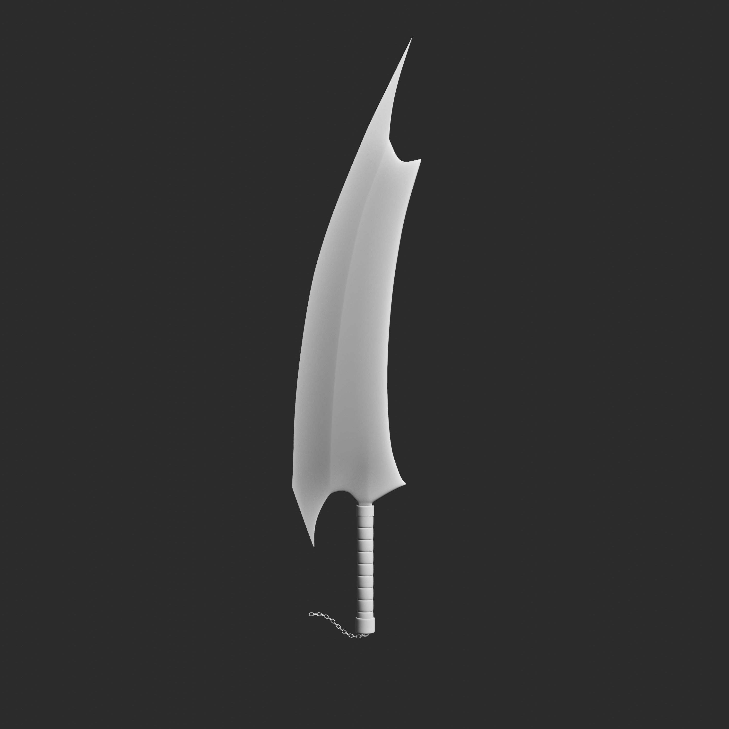 Bleach - Ichigo Shikai sword Fullbring arc 3D print model 3D model 3D ...