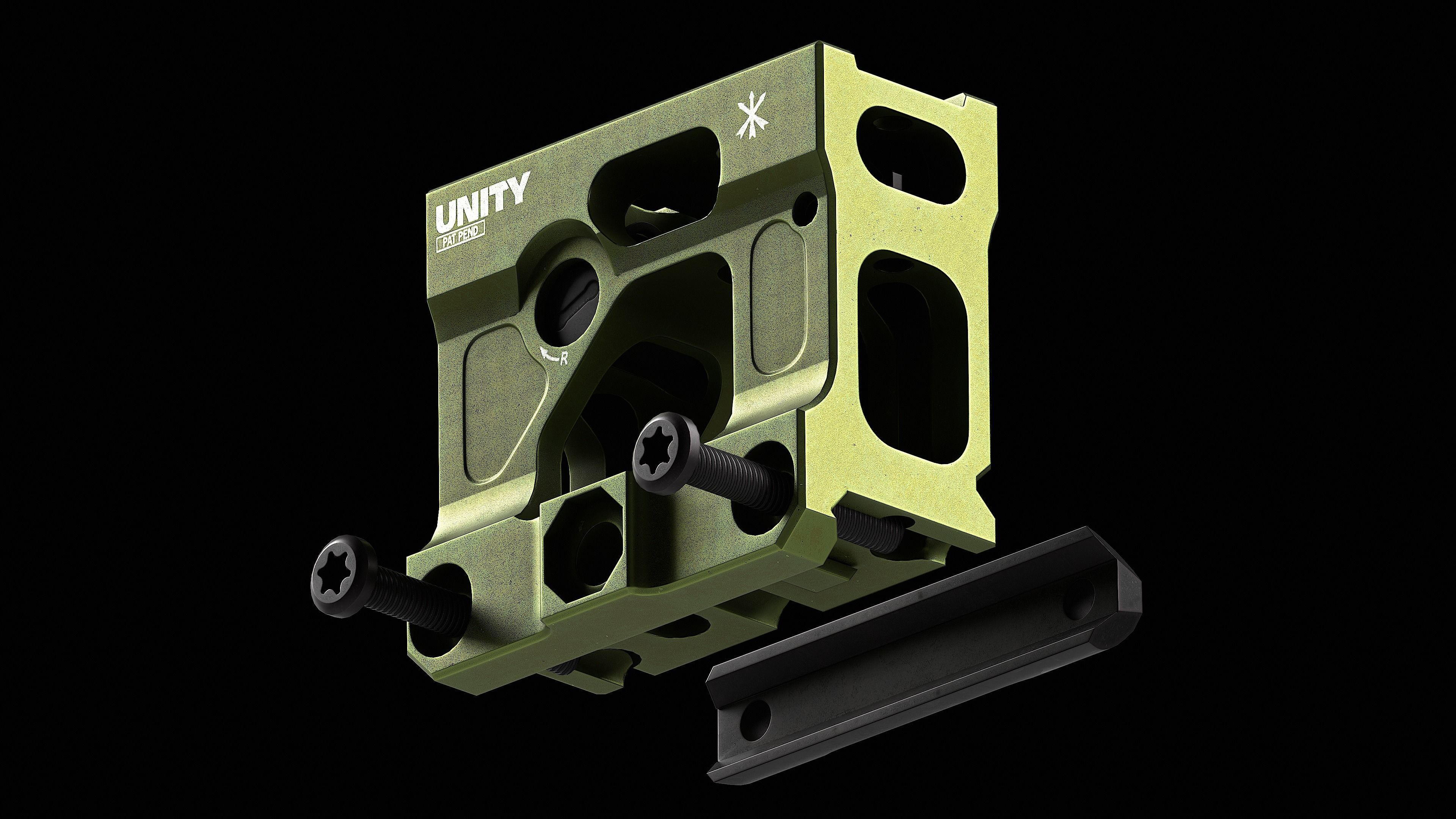 3D model Unity Tactical FAST Micro Mount VR / AR / low-poly | CGTrader