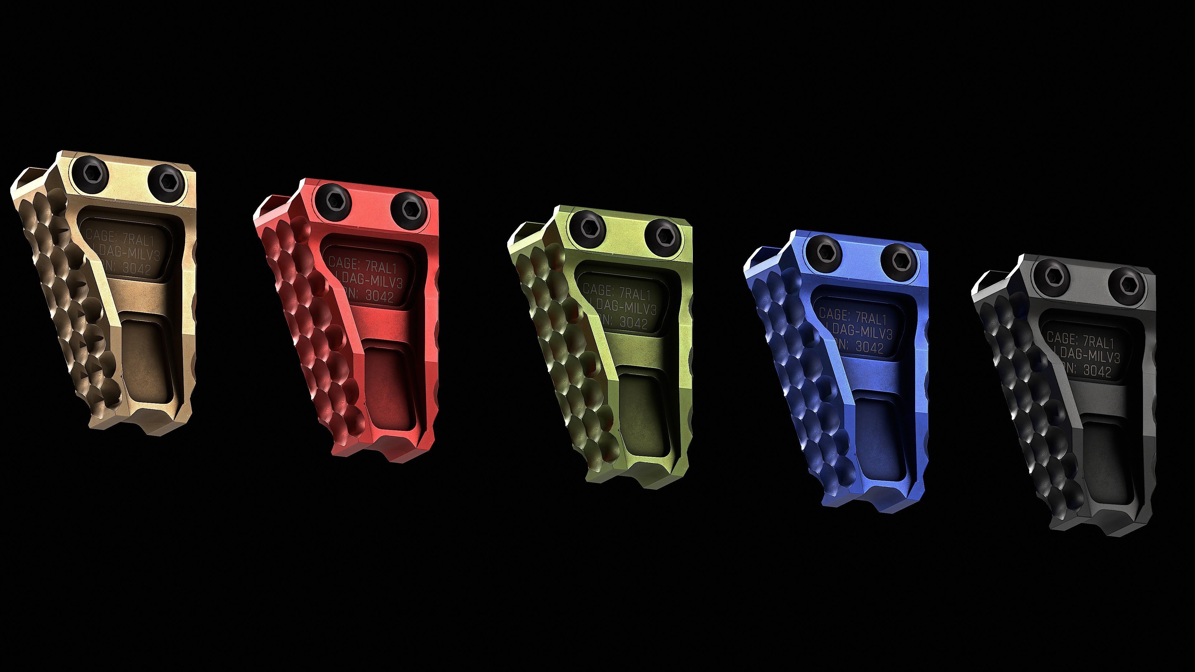 3D model Two versions Brugger Thomet MP9 VR / AR / low-poly | CGTrader