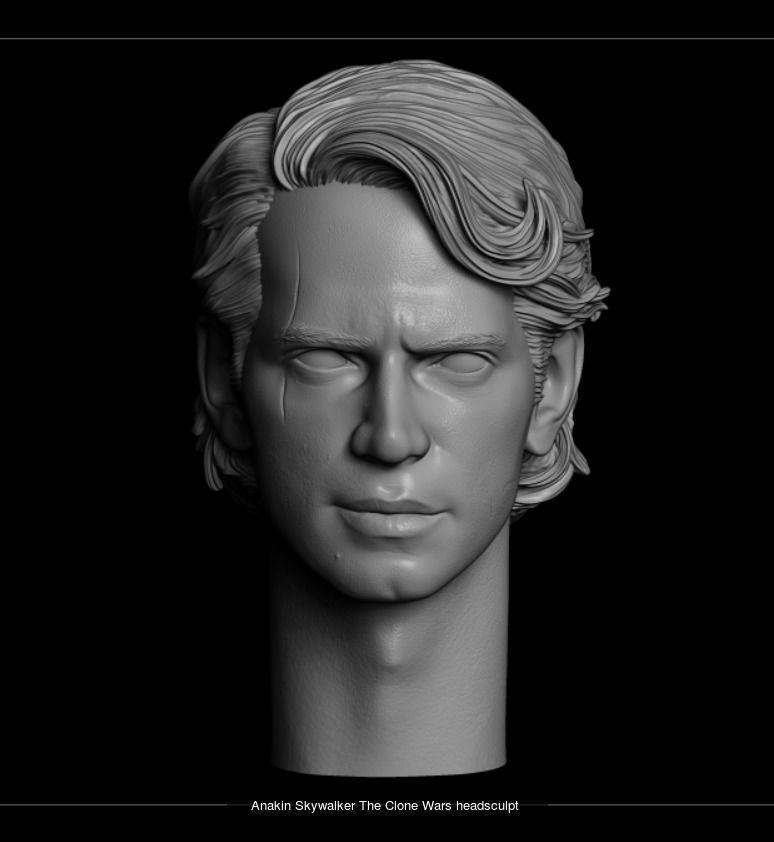 Anakin Skywalker 3D Model Collection 3D printable | CGTrader