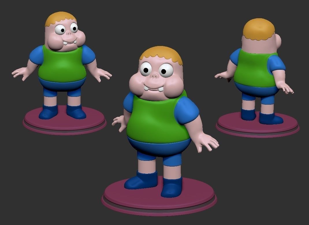 Clarens by cartoon networks 3D model 3D printable | CGTrader
