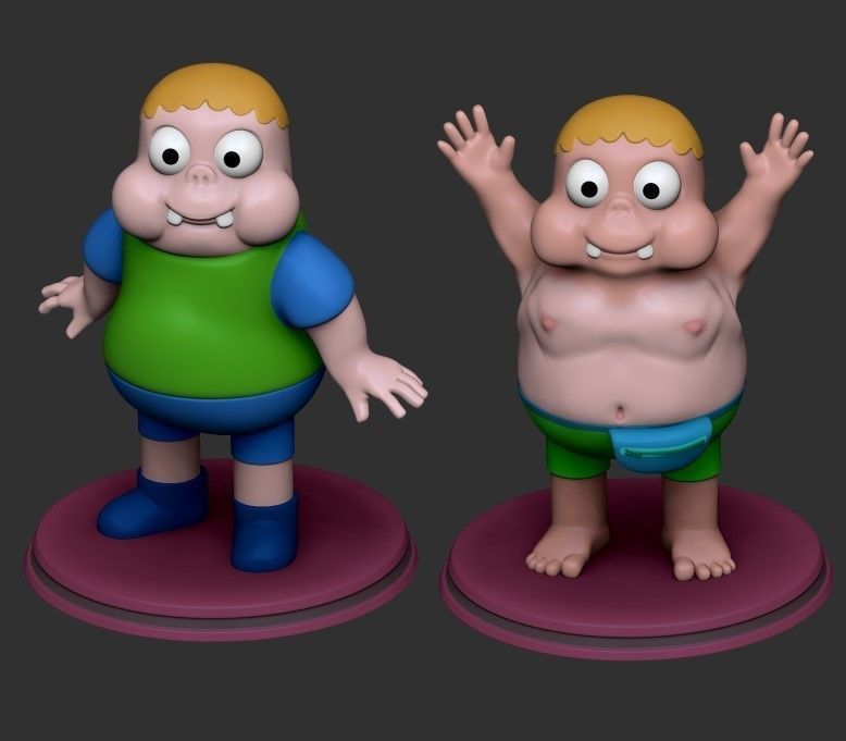 Clarens by cartoon networks 3D model 3D printable | CGTrader