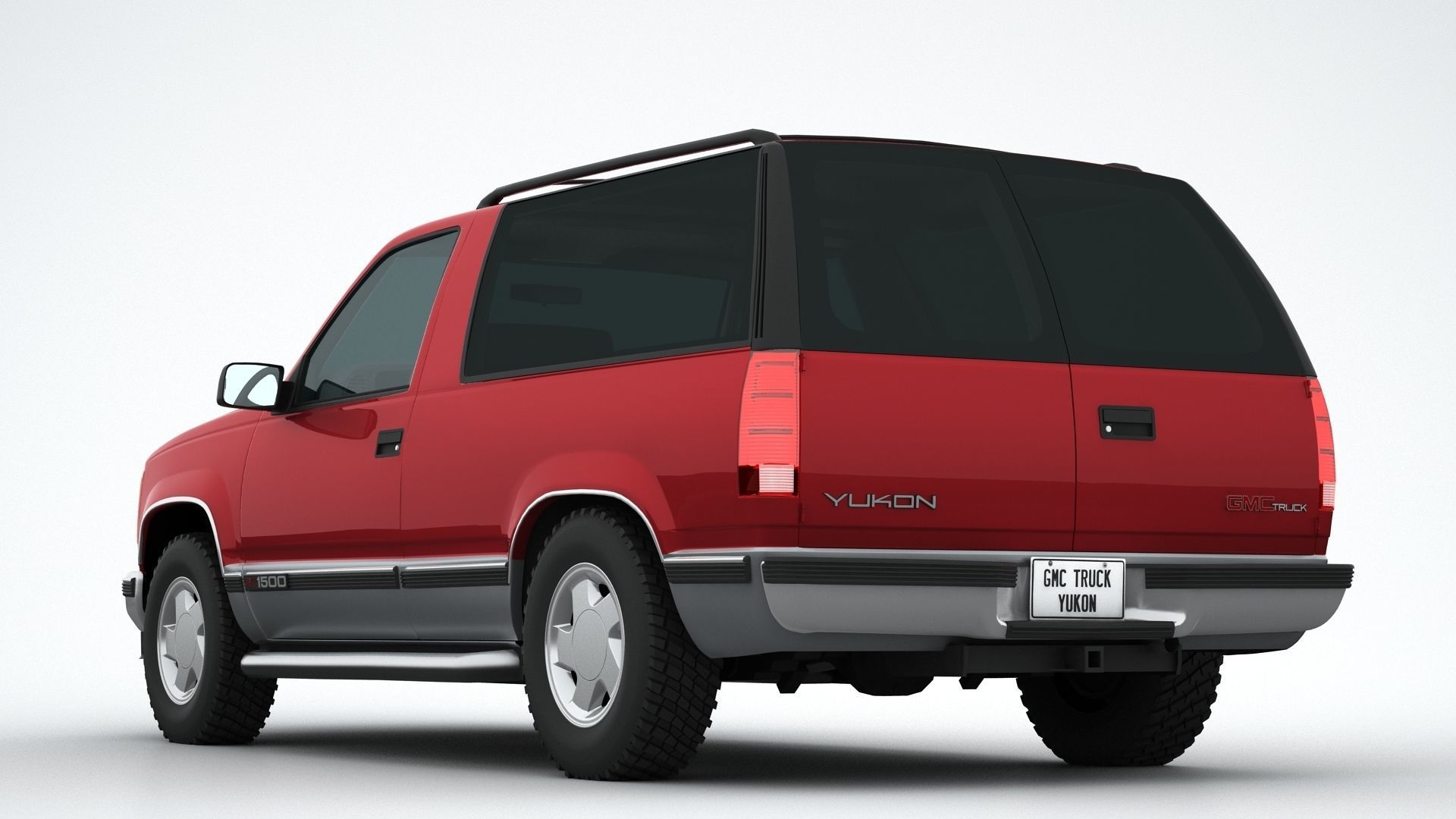 GMC Yukon 1995 3D model | CGTrader