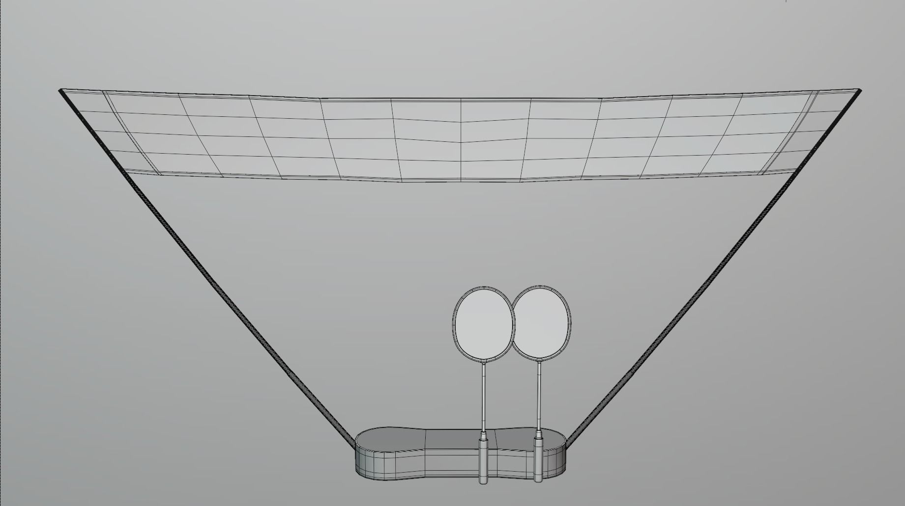 Mini Badminton 3D Model free 3D model | CGTrader