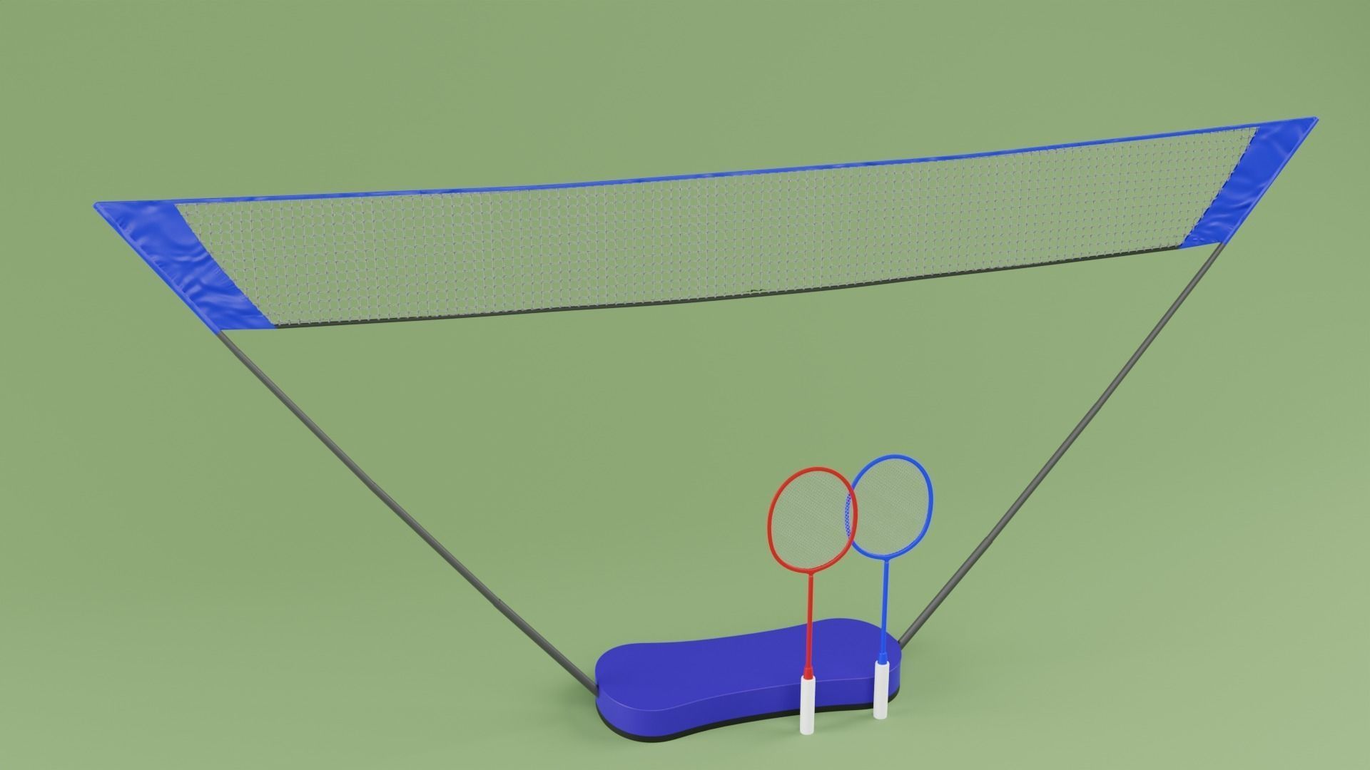 Mini Badminton 3D Model free 3D model | CGTrader