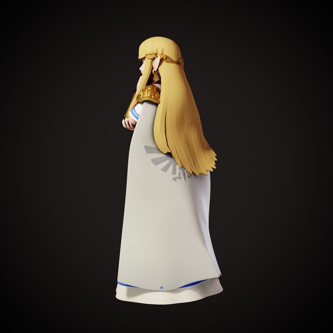 Princess Zelda - Super Smash Bros Ultimate 3D model 3D printable | CGTrader