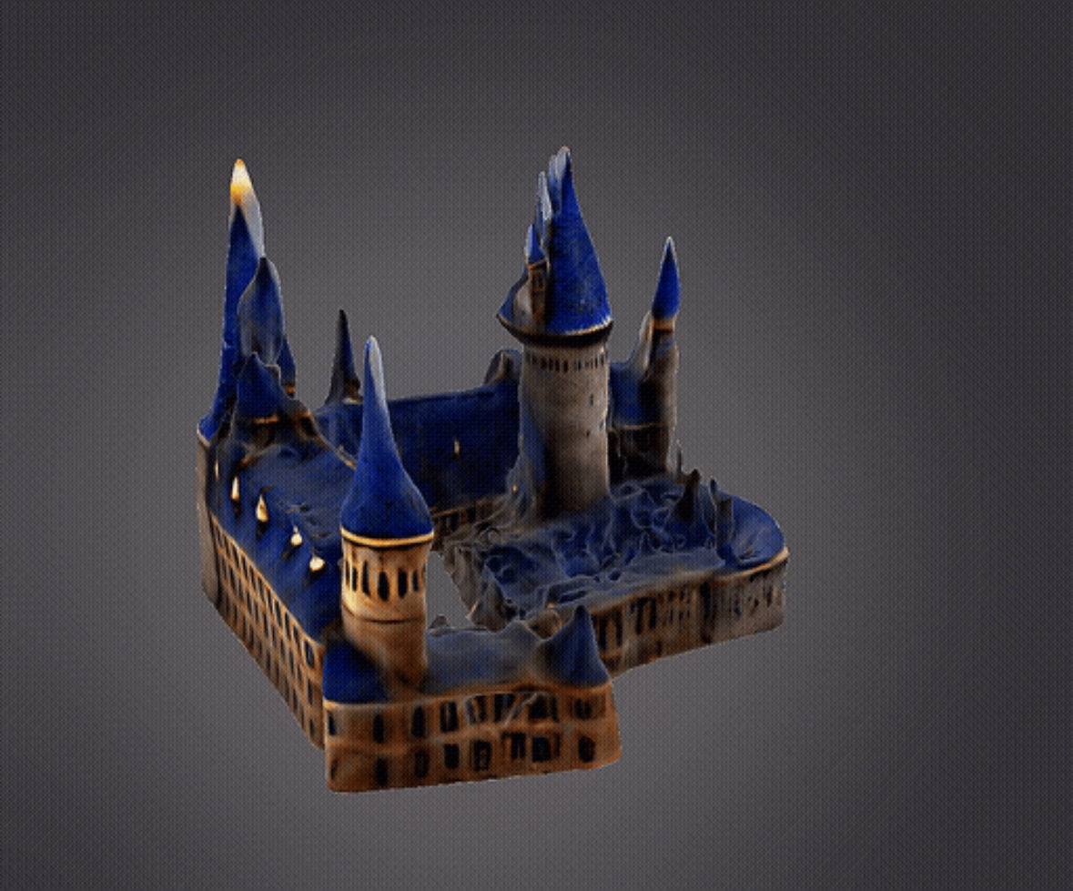 Hogwarts 3D model 3D printable | CGTrader