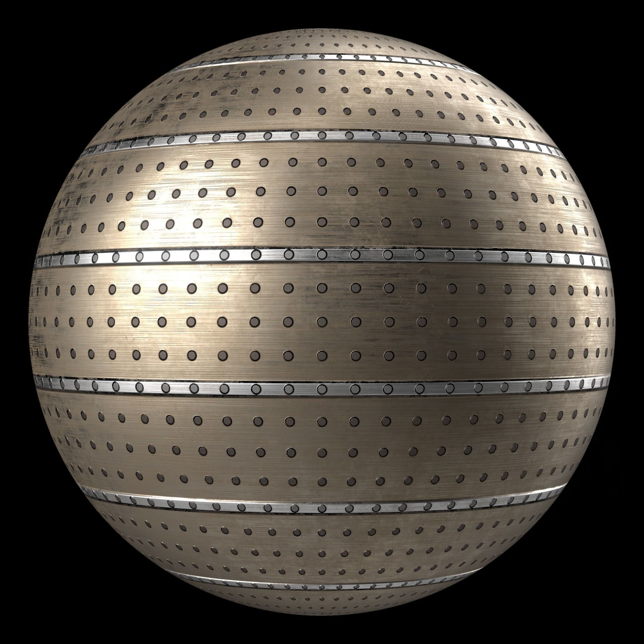 Texture Metal Materials 62- Metal panels By Painting - Pbr 4k Seamless ...