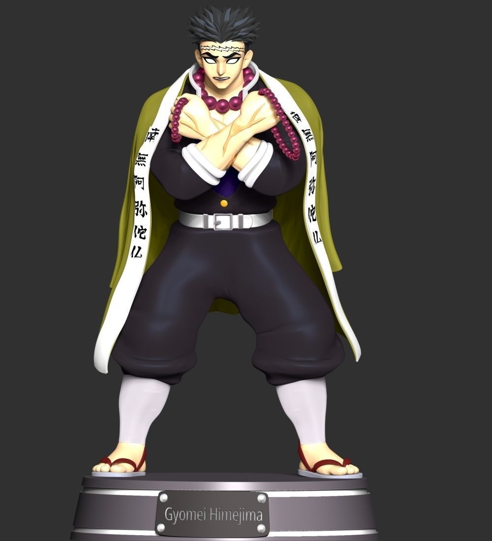 Demon Slayer Hinokami Chronicles - Gyomei Himejima 3D model 3D ...