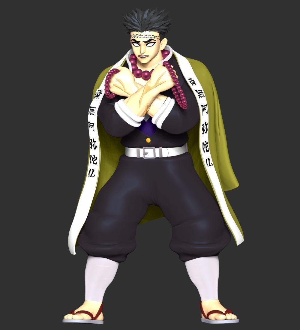 Demon Slayer Hinokami Chronicles - Gyomei Himejima 3D model 3D ...