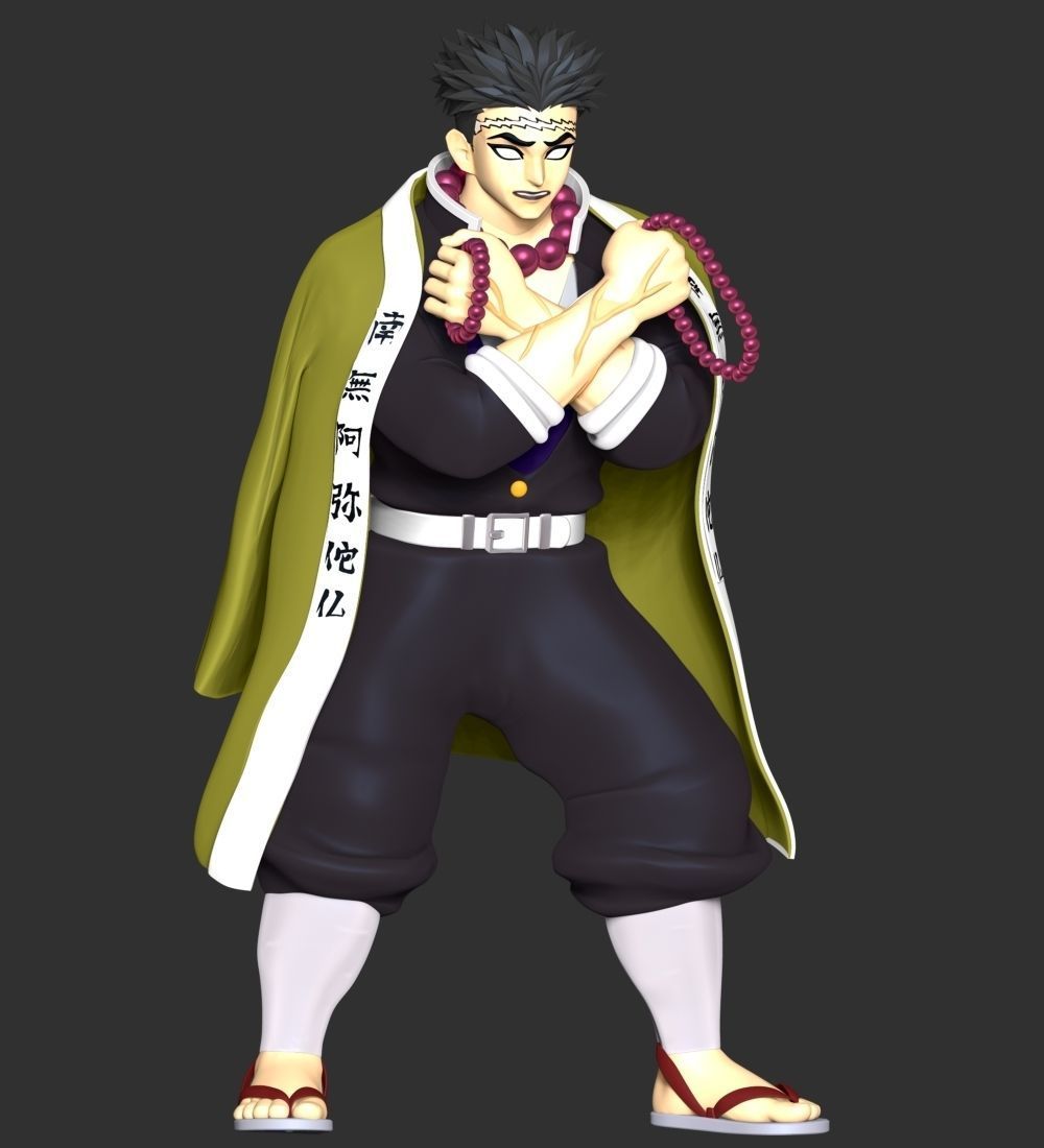 Demon Slayer Hinokami Chronicles - Gyomei Himejima 3D model 3D ...