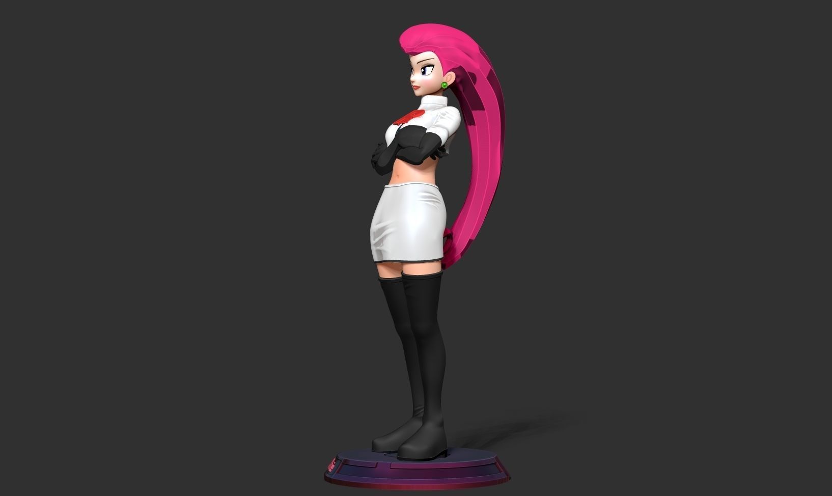 Jessie - Team Rocket 3D model 3D printable | CGTrader