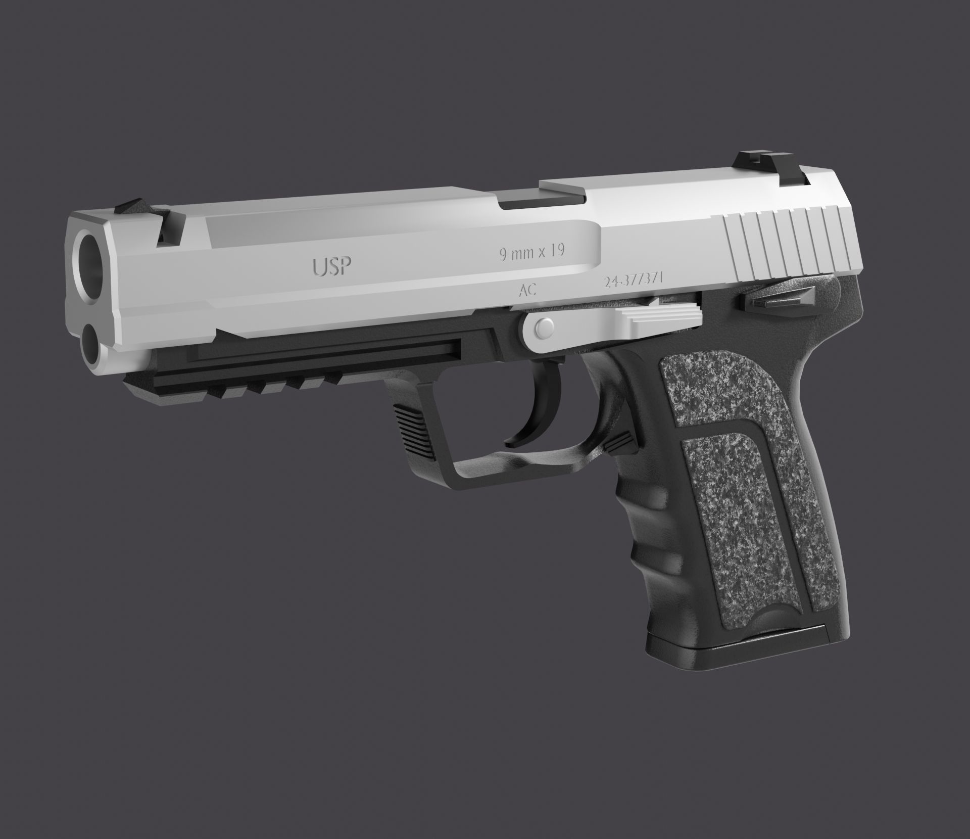 SG-09 R Resident Evil 4 Remake Leon 3D model 3D printable | CGTrader