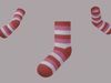 Sock model 3D model | CGTrader