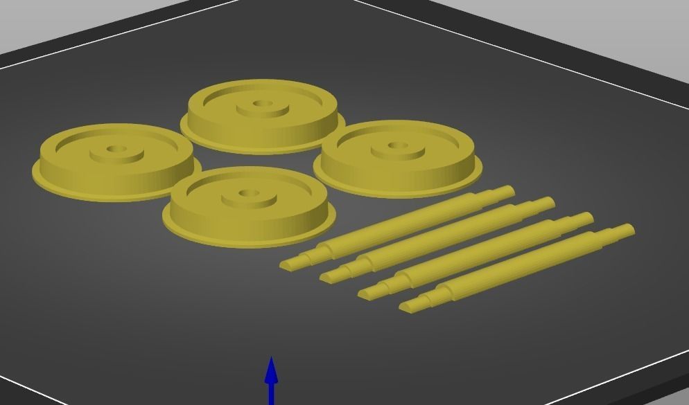 STL files to 3D print a model of a Dutch SIK 307 shunter engine 3D ...