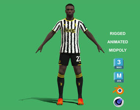 Animated Juventus 3D Models | CGTrader