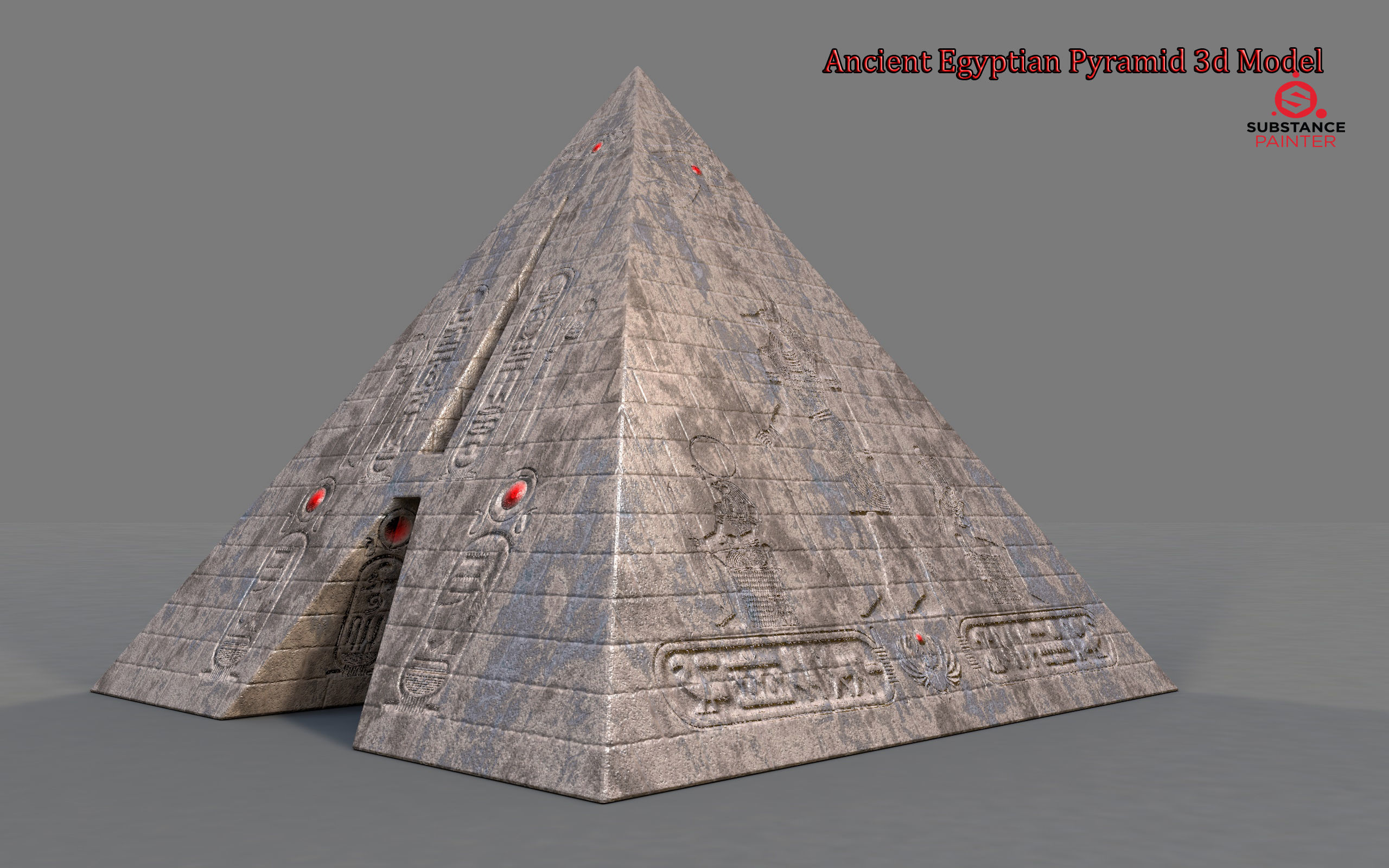 Ancient Egypt Pyramid 3d model 3D model | CGTrader