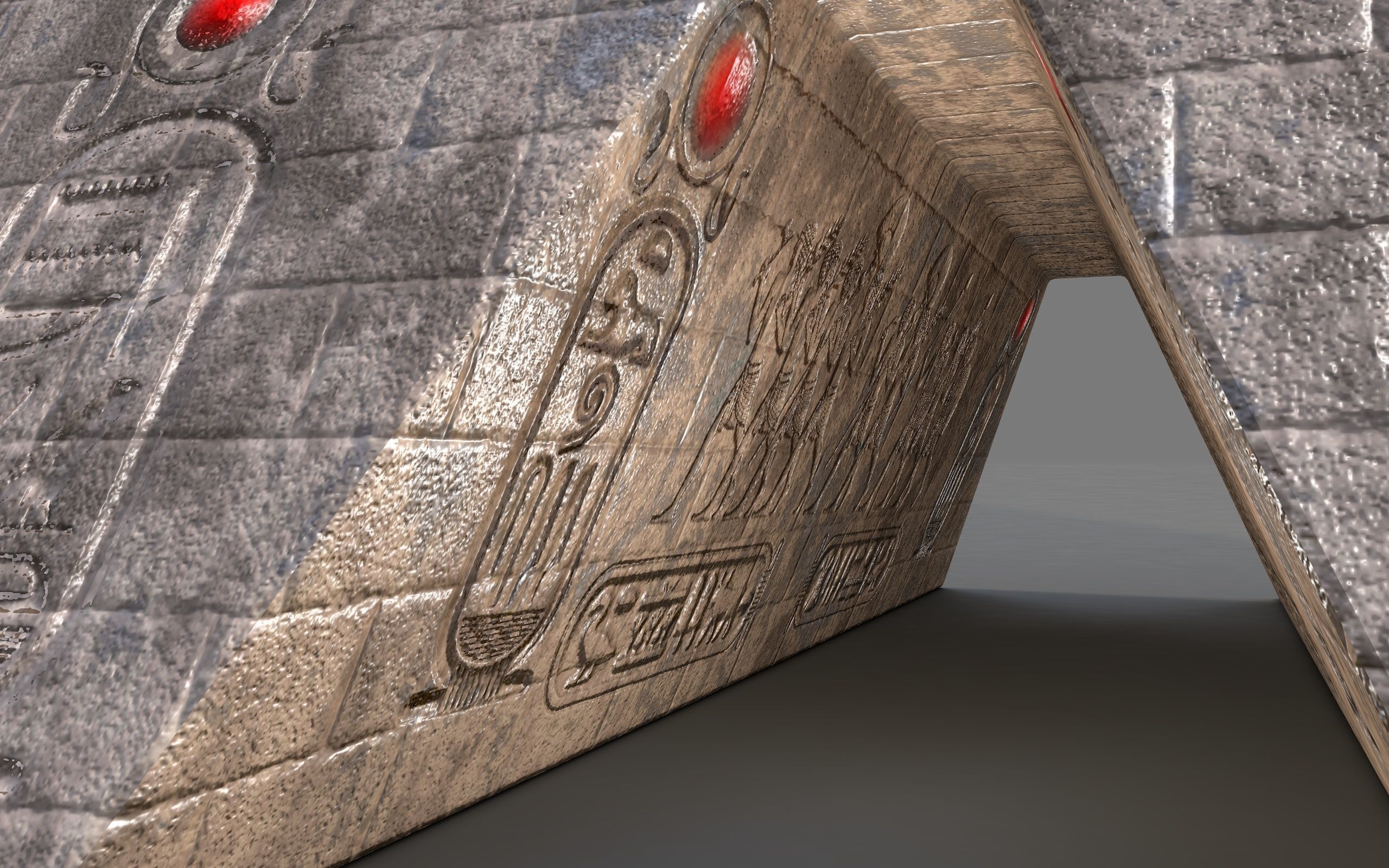 Ancient Egypt Pyramid 3d model 3D model | CGTrader
