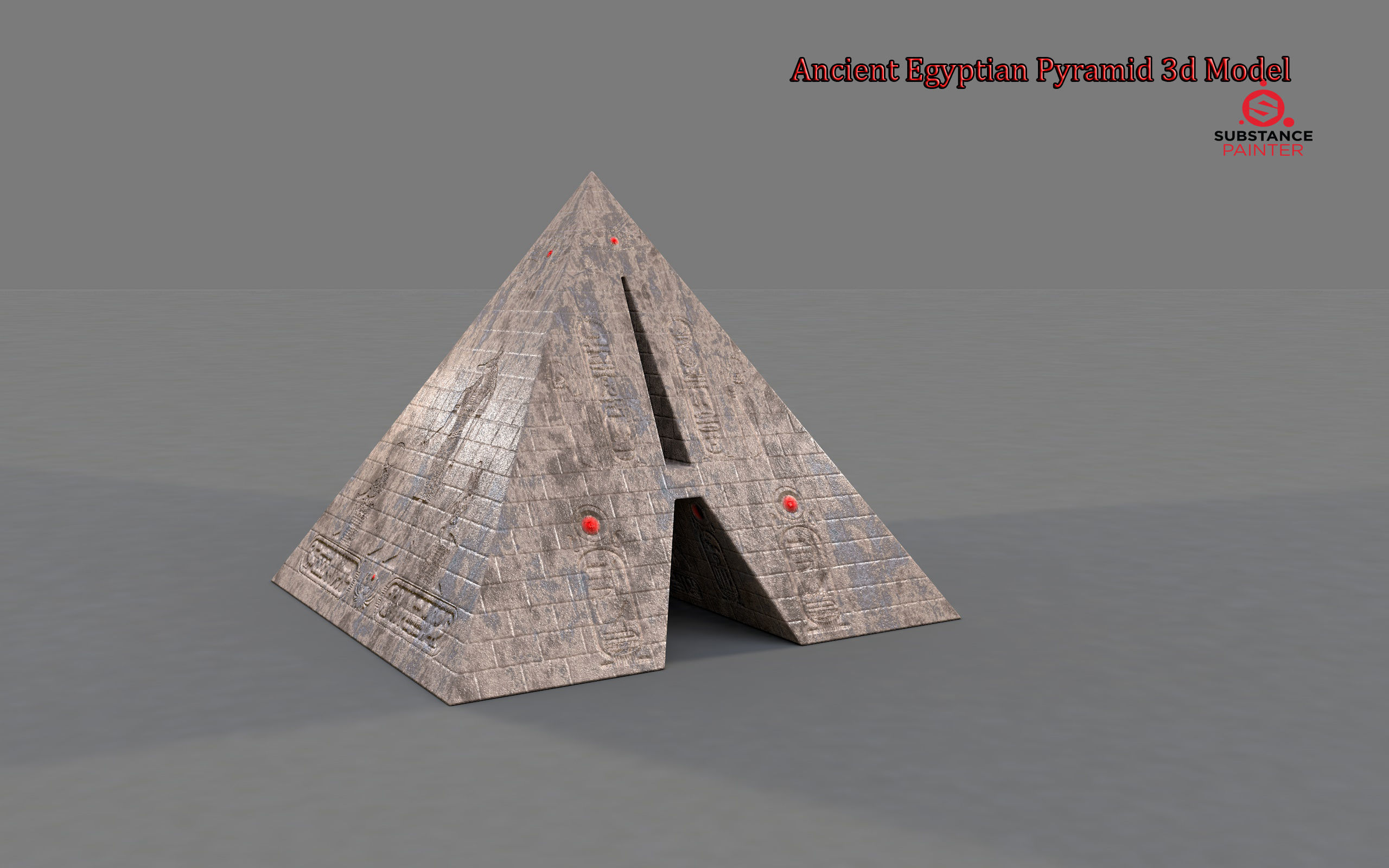 Ancient Egypt Pyramid 3d model 3D model | CGTrader