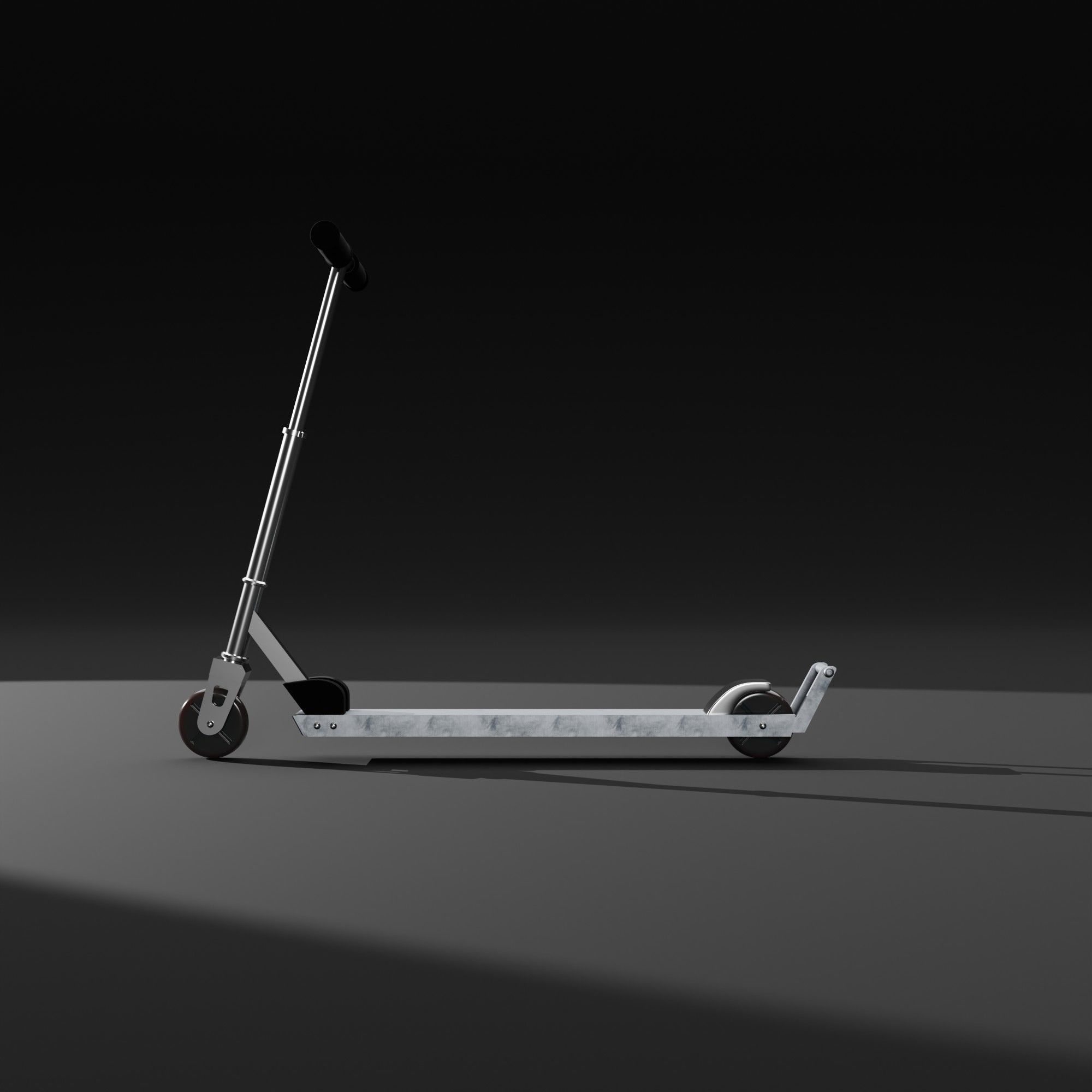 Classic Kick Scooter free VR / AR / low-poly 3D model | CGTrader